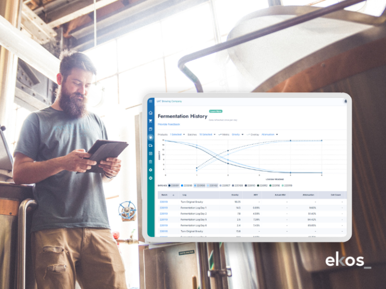 New Ekos feature enables brewers to track fermentation history across ...