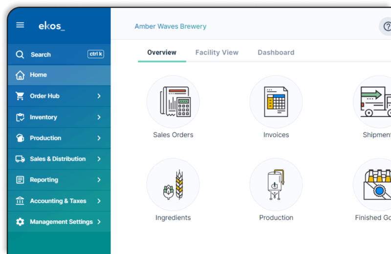 Ekos: The All-In-One Beverage Management Software